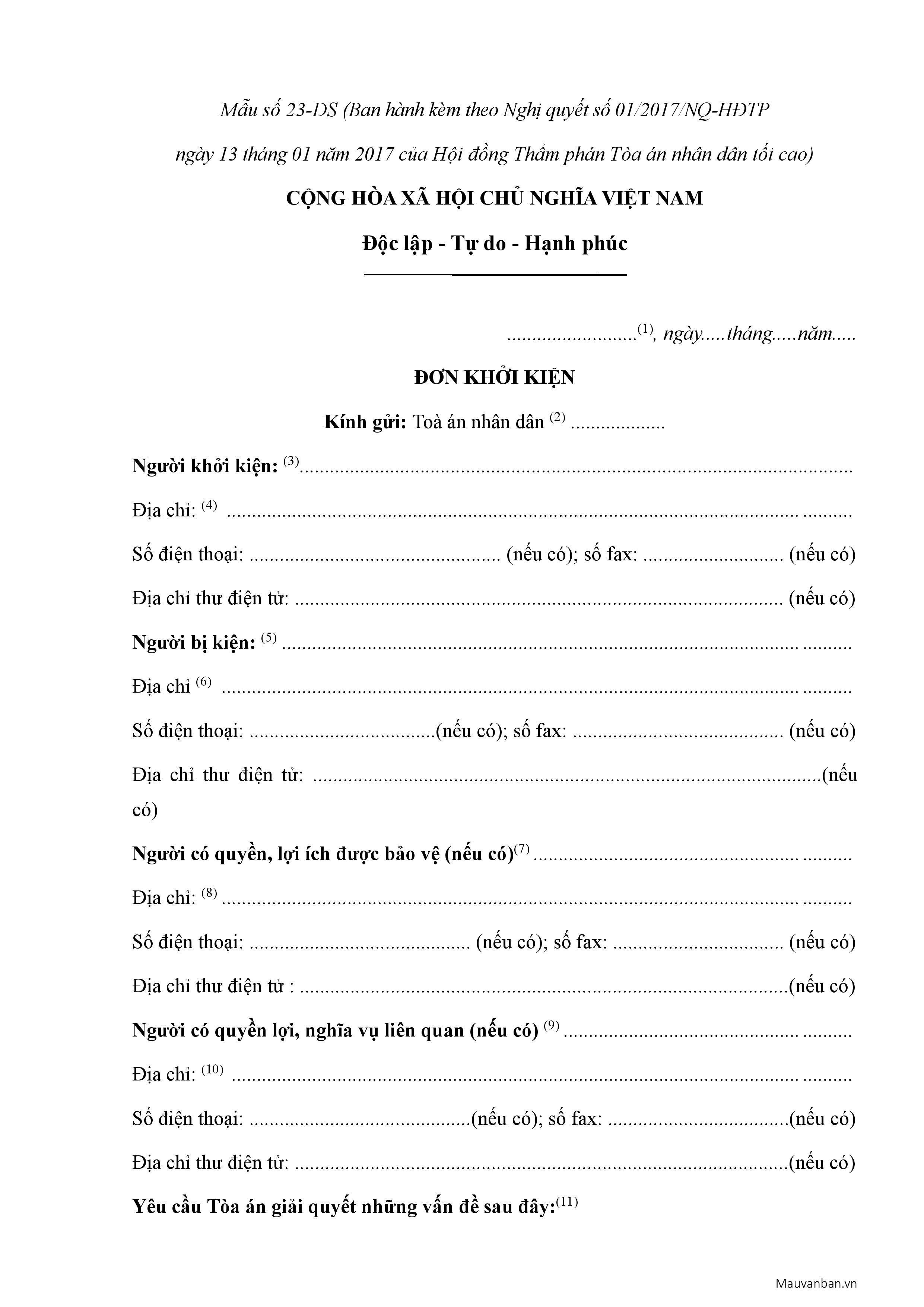 Đơn xin ly hôn do chồng thường xuyên phớt lờ nhu cầu tình cảm - Hôn ...