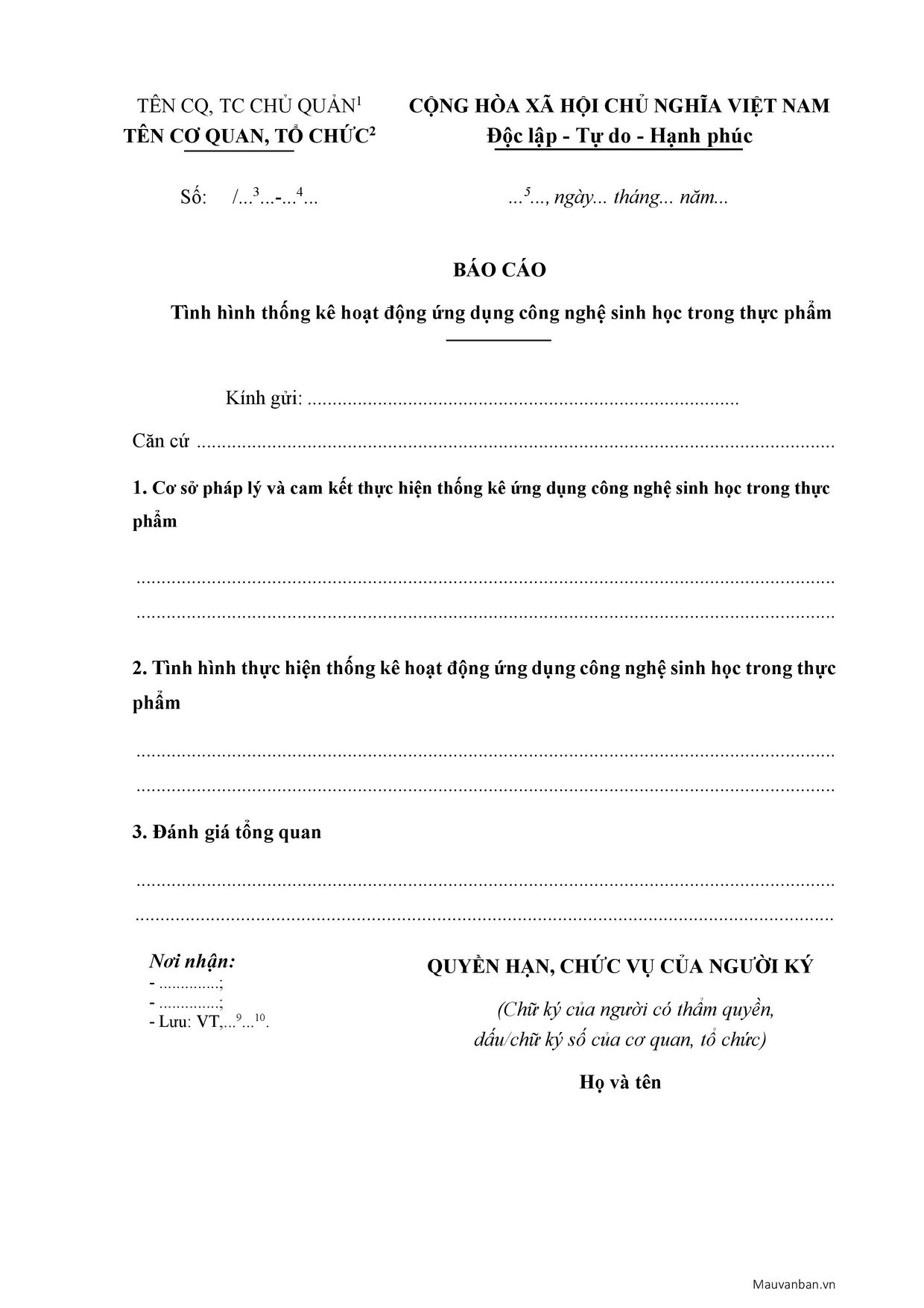 Báo cáo ứng dụng công nghệ sinh học trong thực phẩm - Khoa học & Công ...